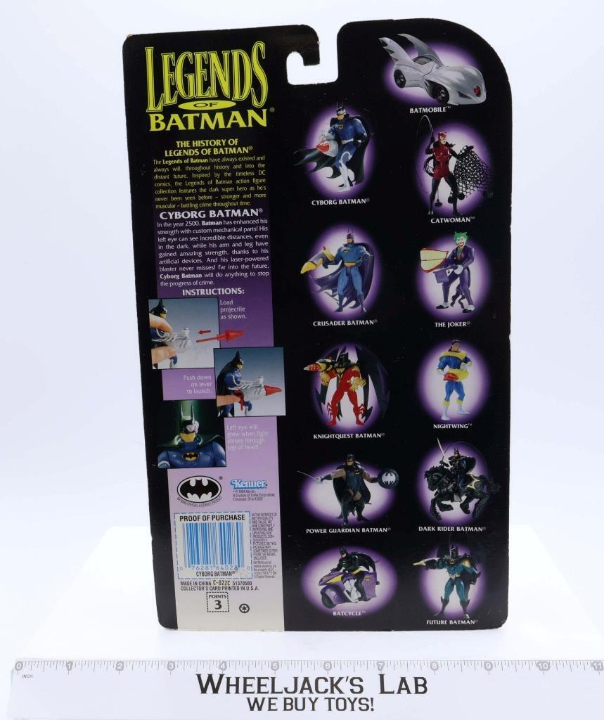 Cyborg Batman Legends of Batman Kenner MOC 1994 - Wheeljack's Lab