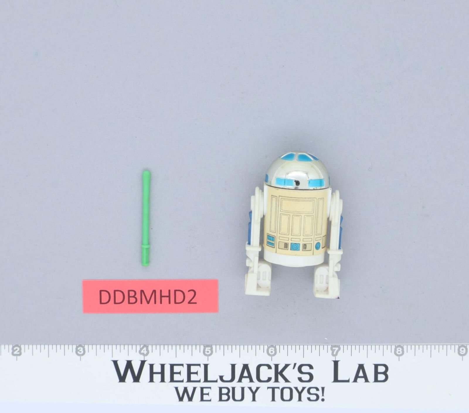 R2-D2 W/POP UP LIGHTSABER 100% Complete Star Wars 1983 Vintage Kenner ...