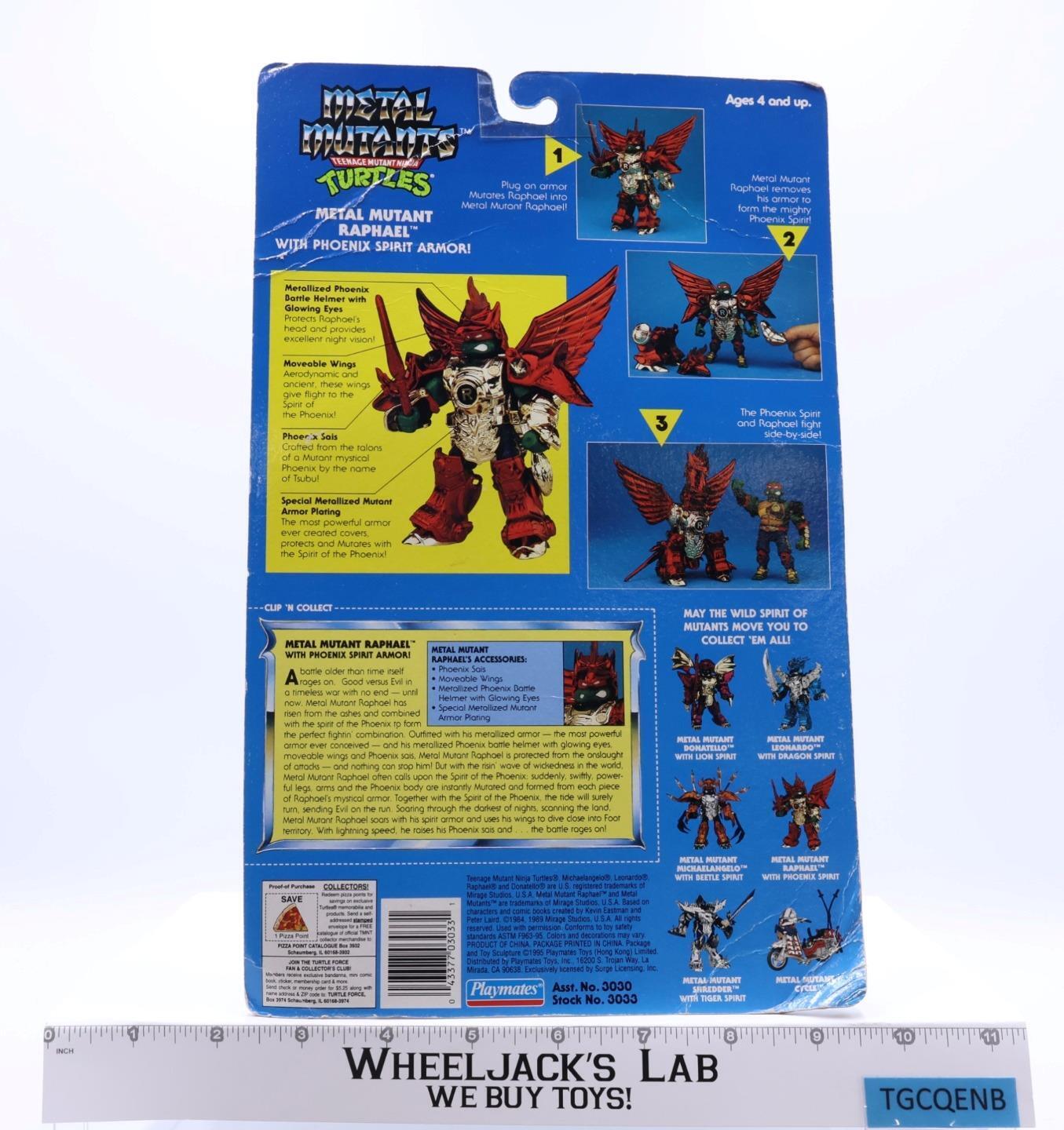 Metal Mutant Raphael Teenage Mutant Ninja Turtles TMNT 1995 Playmates ...