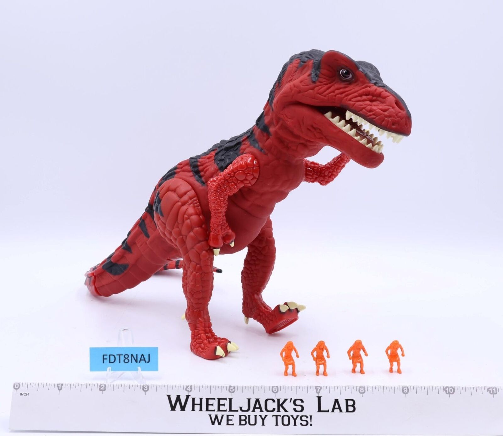 Diablo T-Rex 100% Complete Primal Rage Super Rage 1996 Playmates 10 ...