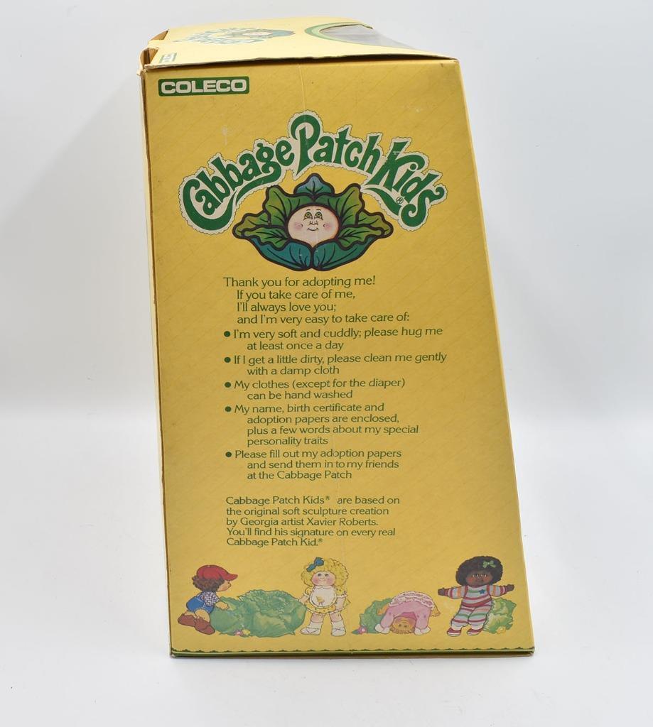 Blonde Hair Overalls Rex Brant Cabbage Patch Kids MIB 1984 Coleco ...