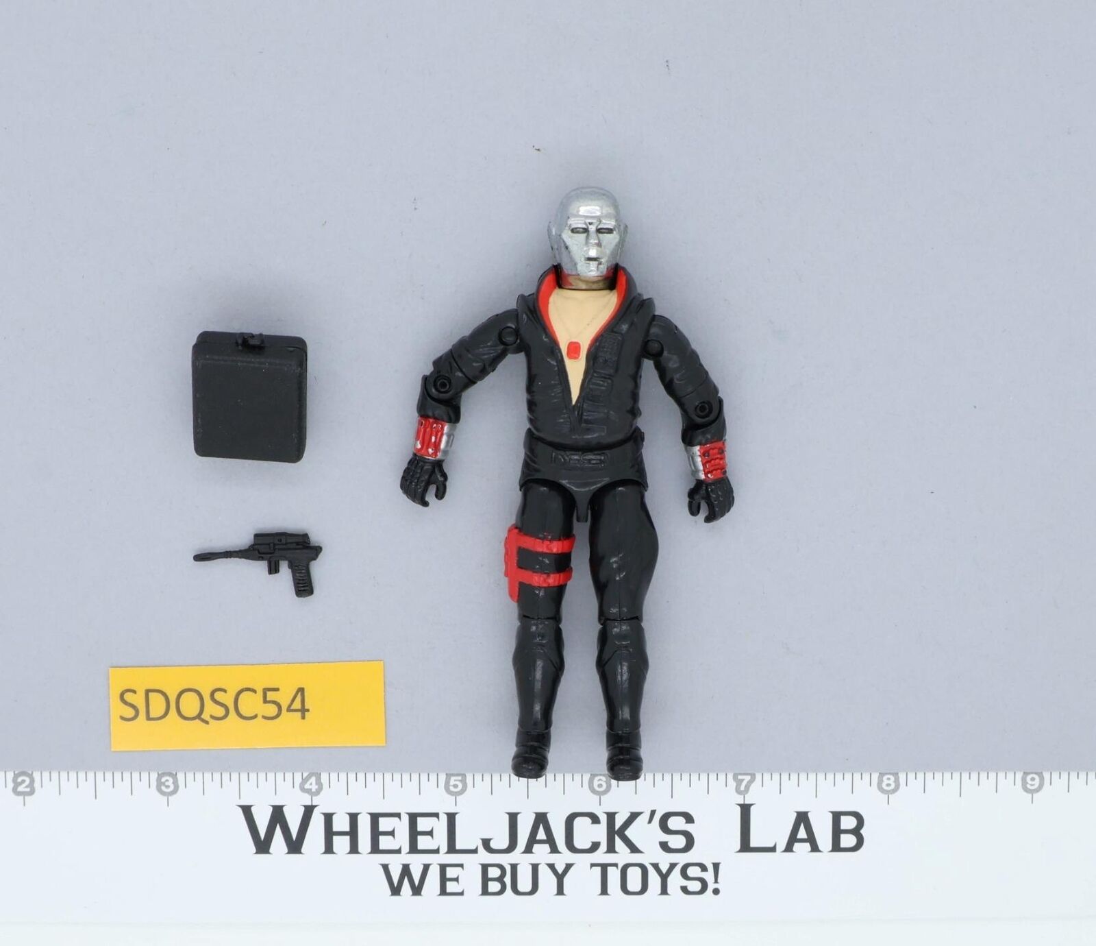 Destro V1 100% Complete G.I. Joe 1983 Hasbro Vintage Action Figure ...