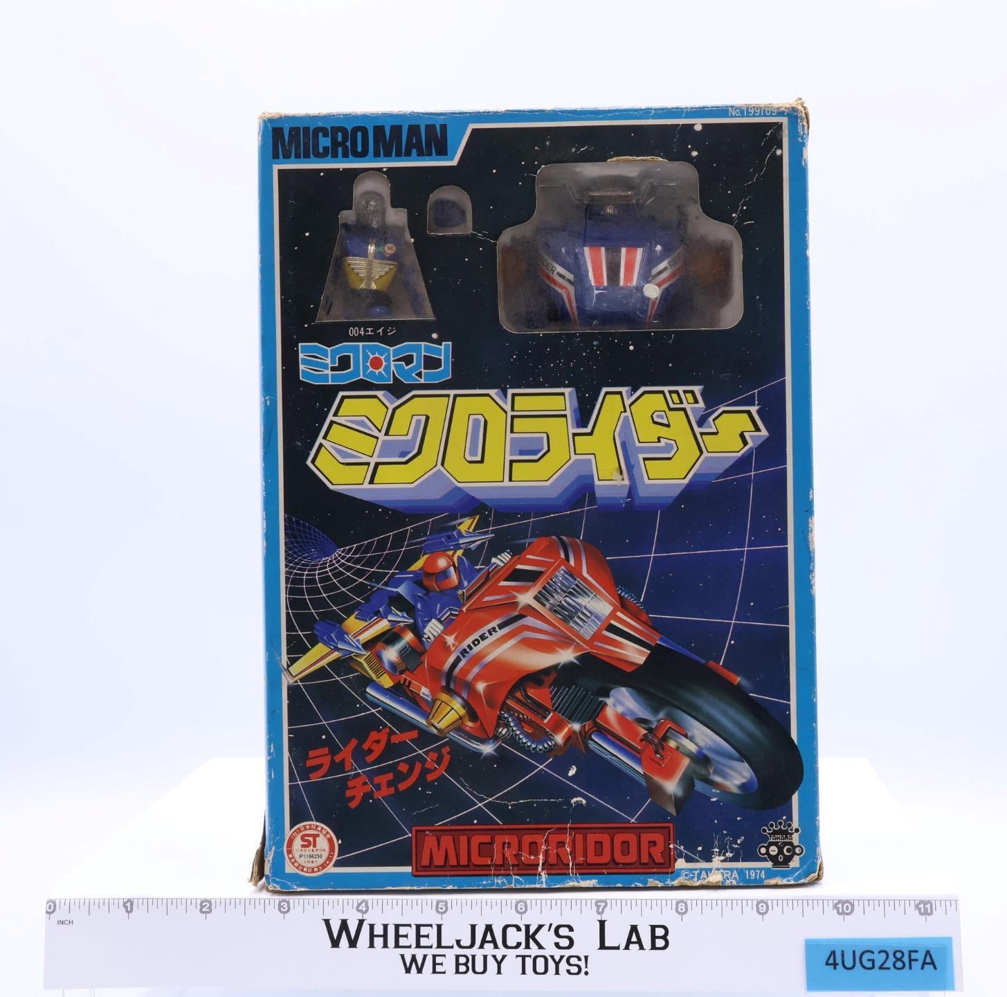 Micro Rider Microman 1974 Takara Vintage Action Figure - Wheeljack's Lab
