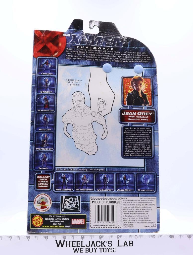 Jean Grey Marvel Comics X-Men The Movie 2000 ToyBiz Action Figure NEW ...