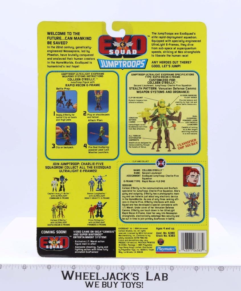 Lt. Colleen O'Reilly Exo Squad Robotech 1994 Playmates Action Figure ...