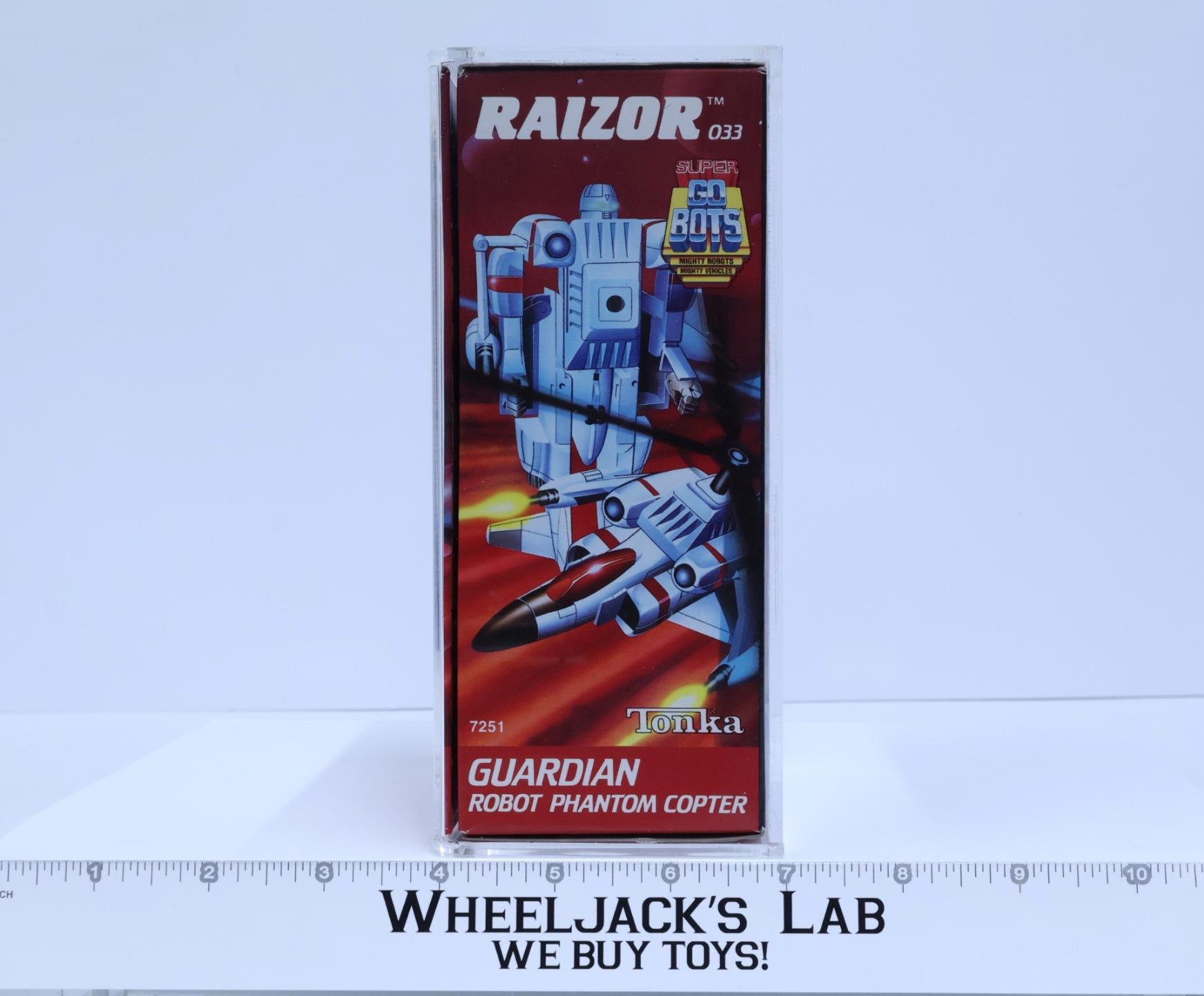 Raizor 033 Guardian CAS GRADED 85+ Super Go Bots 1986 Tonka NEW Action ... Raizor 033 Guardian CAS GRADED 85+ Super Go Bots 1986 Tonka NEW Action ...