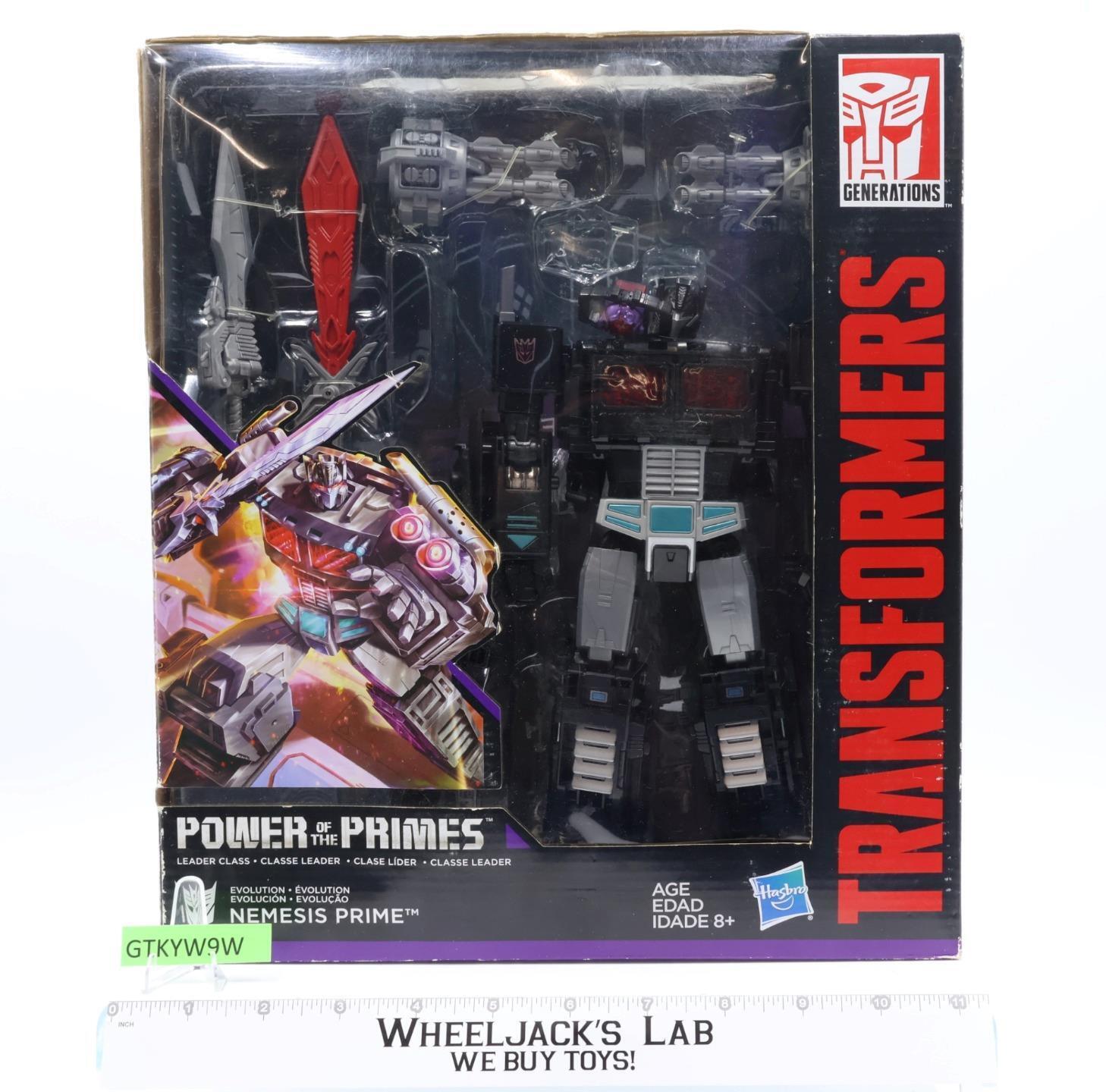 Nemesis Prime Complete Transformers Power of the Primes 2017 Hasbro ...