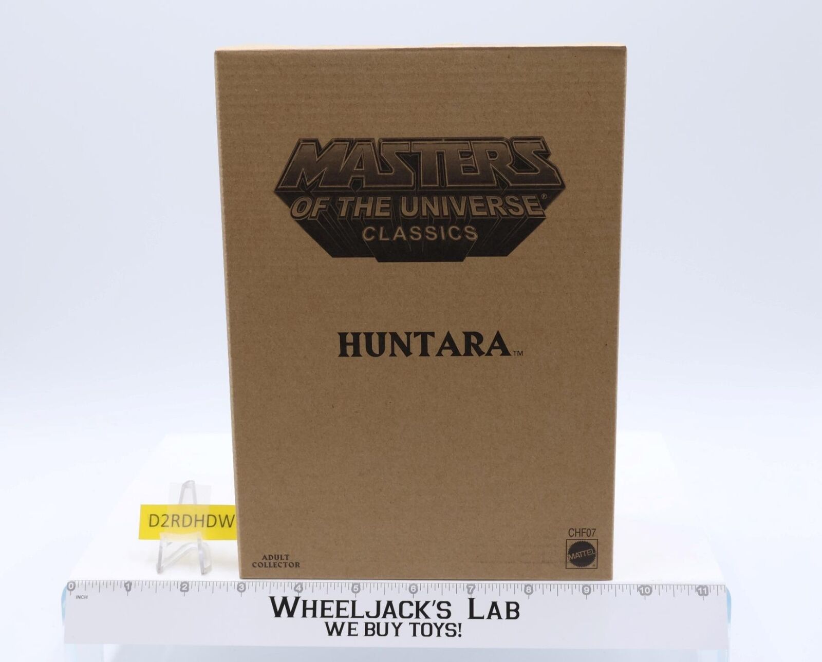 Huntara w/ Mailer MOSC NEW He-Man Classics MOTUC 2014 Mattel Action ...