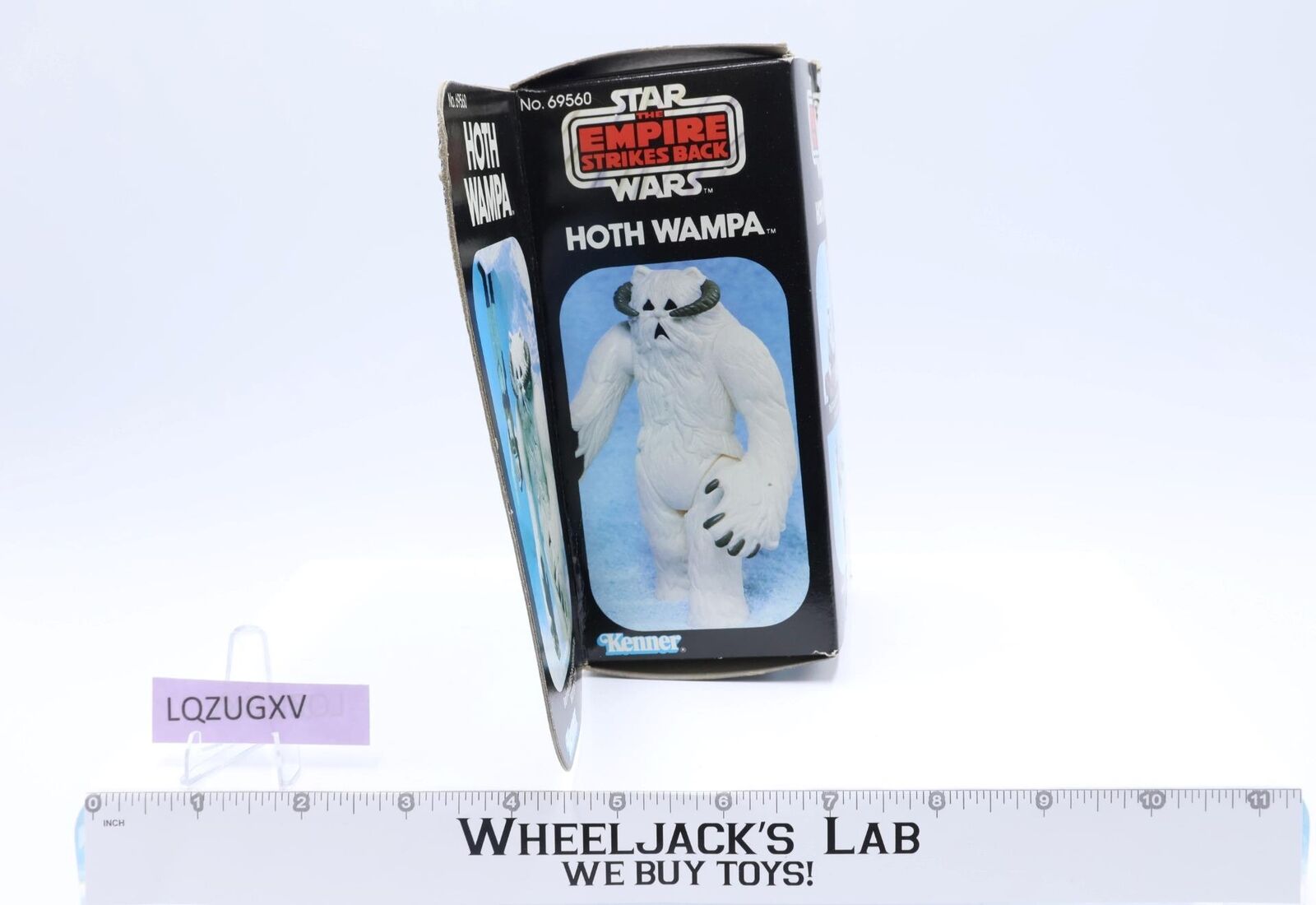 Hoth Wampa Snow Monster Complete W/Box Star Wars ESB 1981 Kenner Action ...