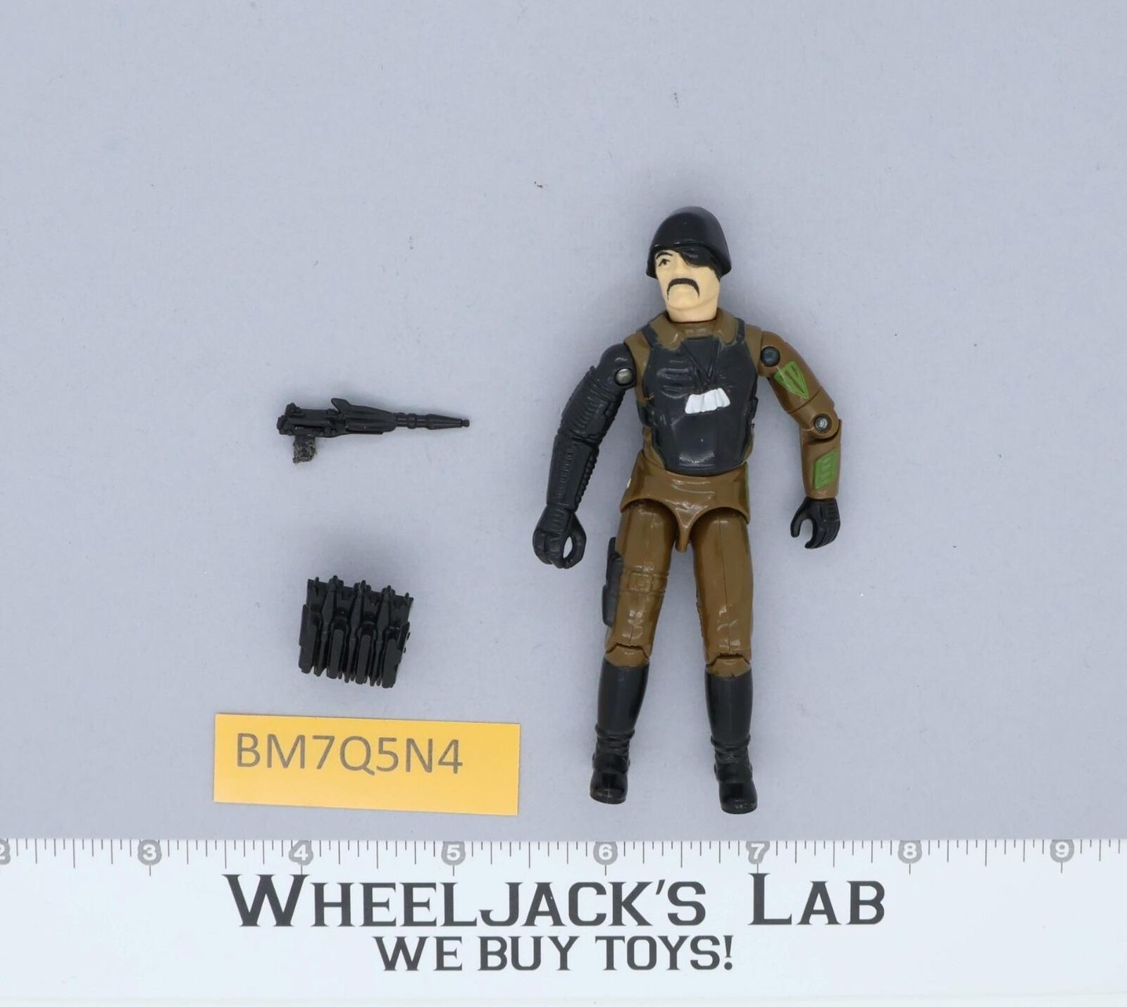 Major Bludd V1 100% Complete G.I. Joe 1983 Hasbro Vintage Action Figure ...