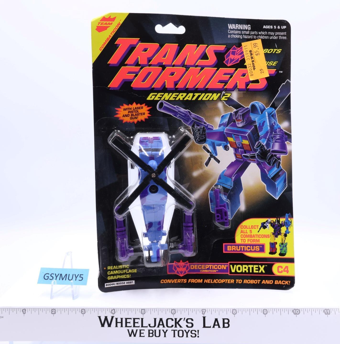 Vortex Combaticon Decepticon G2 Transformers 1993 Hasbro Figure NEW ...