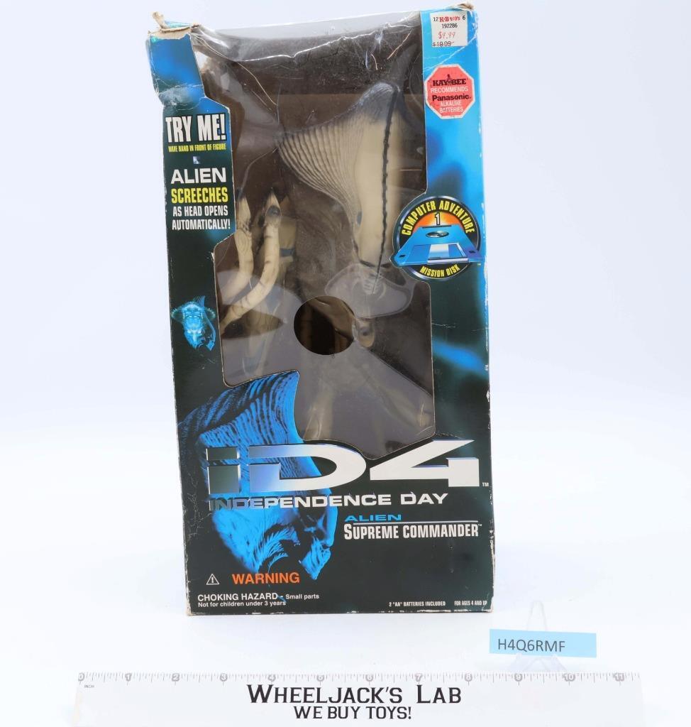 Alien Supreme Commander Independence Day 1996 Trendmasters Action ...