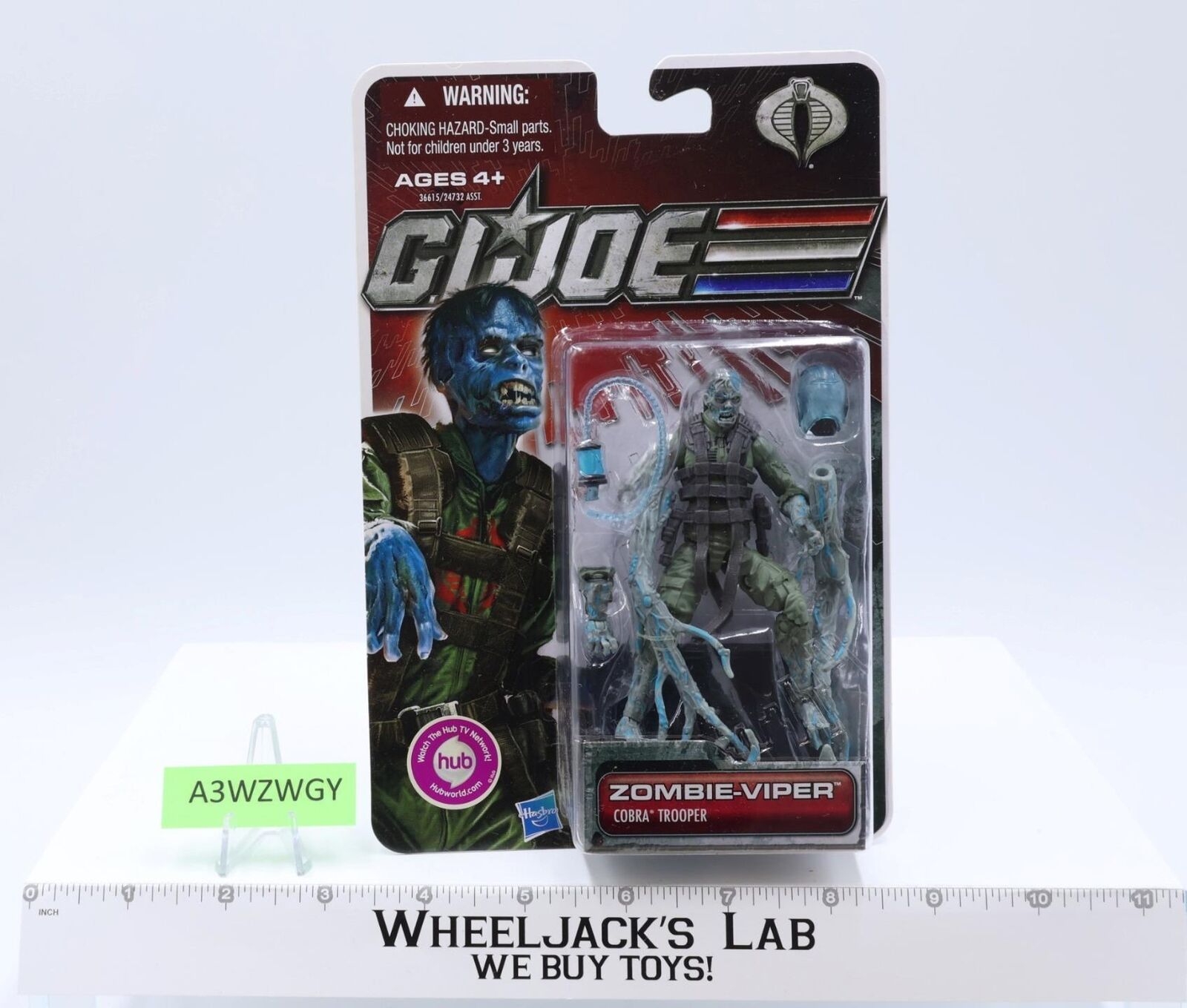 Zombie Viper Cobra Trooper G.I. Joe 30th Anniversary 2011 Hasbro NEW ...