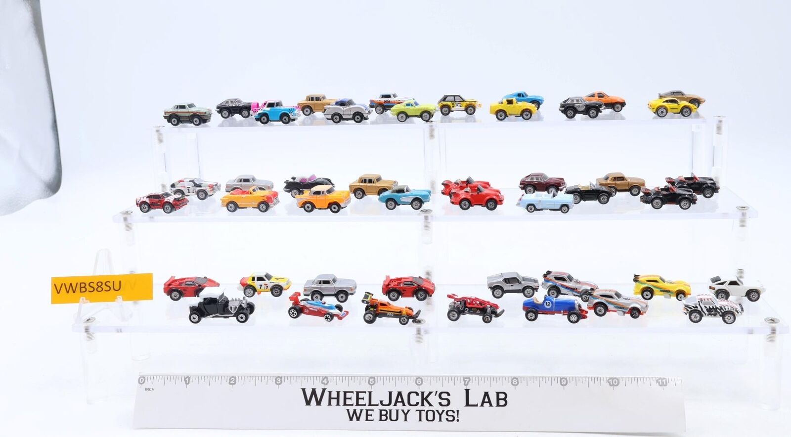 LARGE Lot of 45 Micro Machines Vehicles Cars Convertibles 1980's ...