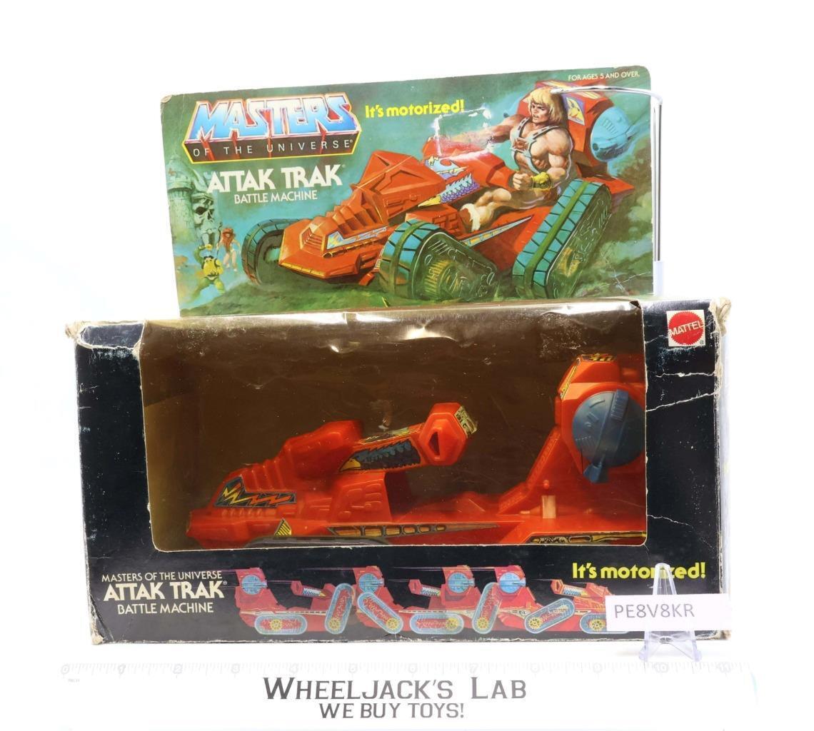 Attak Trak 100% Complete He-man MOTU Masters of the Universe 1982 ...