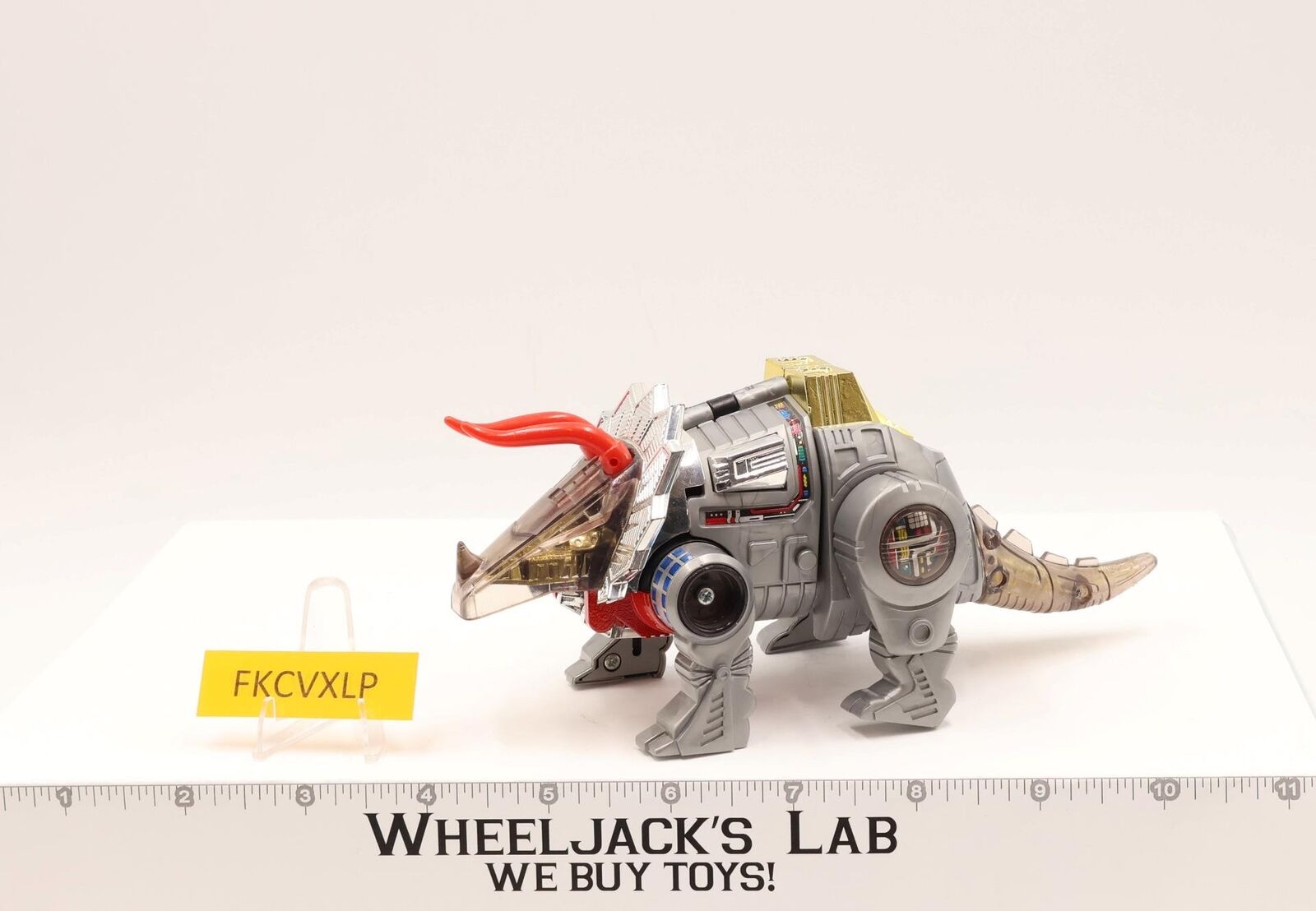 Slag 100% Complete 1985 Vintage G1 Transformers Triceratops Action ...