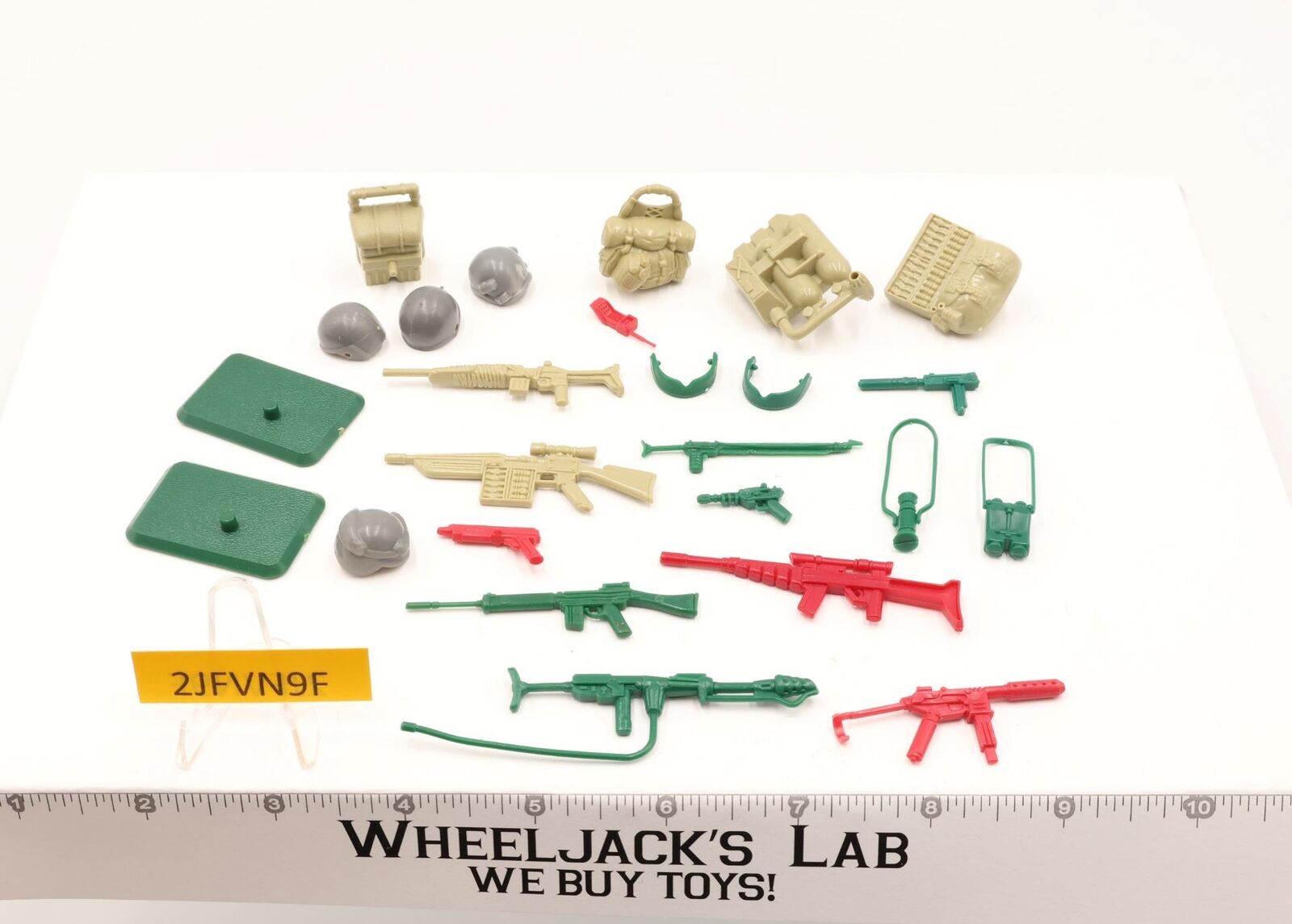 Lot Battle Gear Accessory 3 Set 3 Complete 1985 Weapons G.I. Joe ...