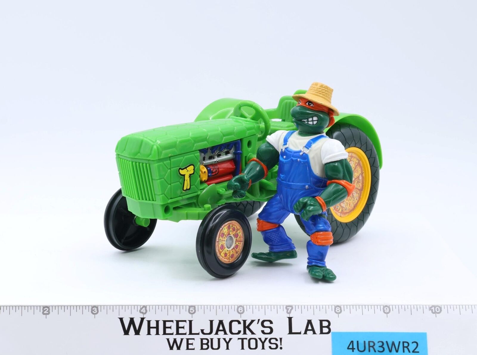 Farmer Mike & his Turtle Tractor Complete TMNT 1993 Playmates Vintage ...
