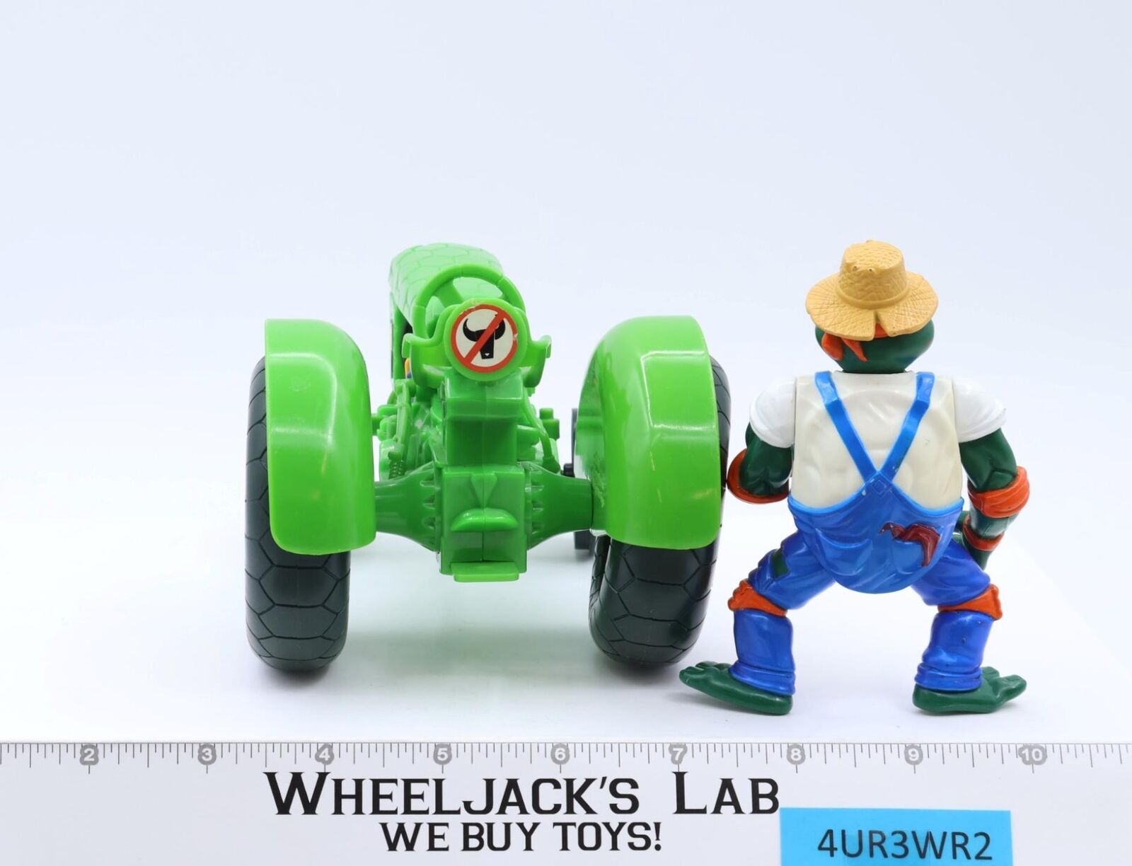 Farmer Mike & his Turtle Tractor Complete TMNT 1993 Playmates Vintage ...