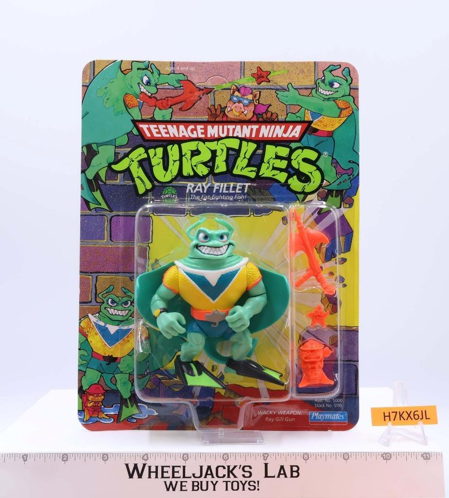 Ray Fillet Teenage Mutant Ninja Turtles TMNT 1990 Playmates NEW MOSC ...