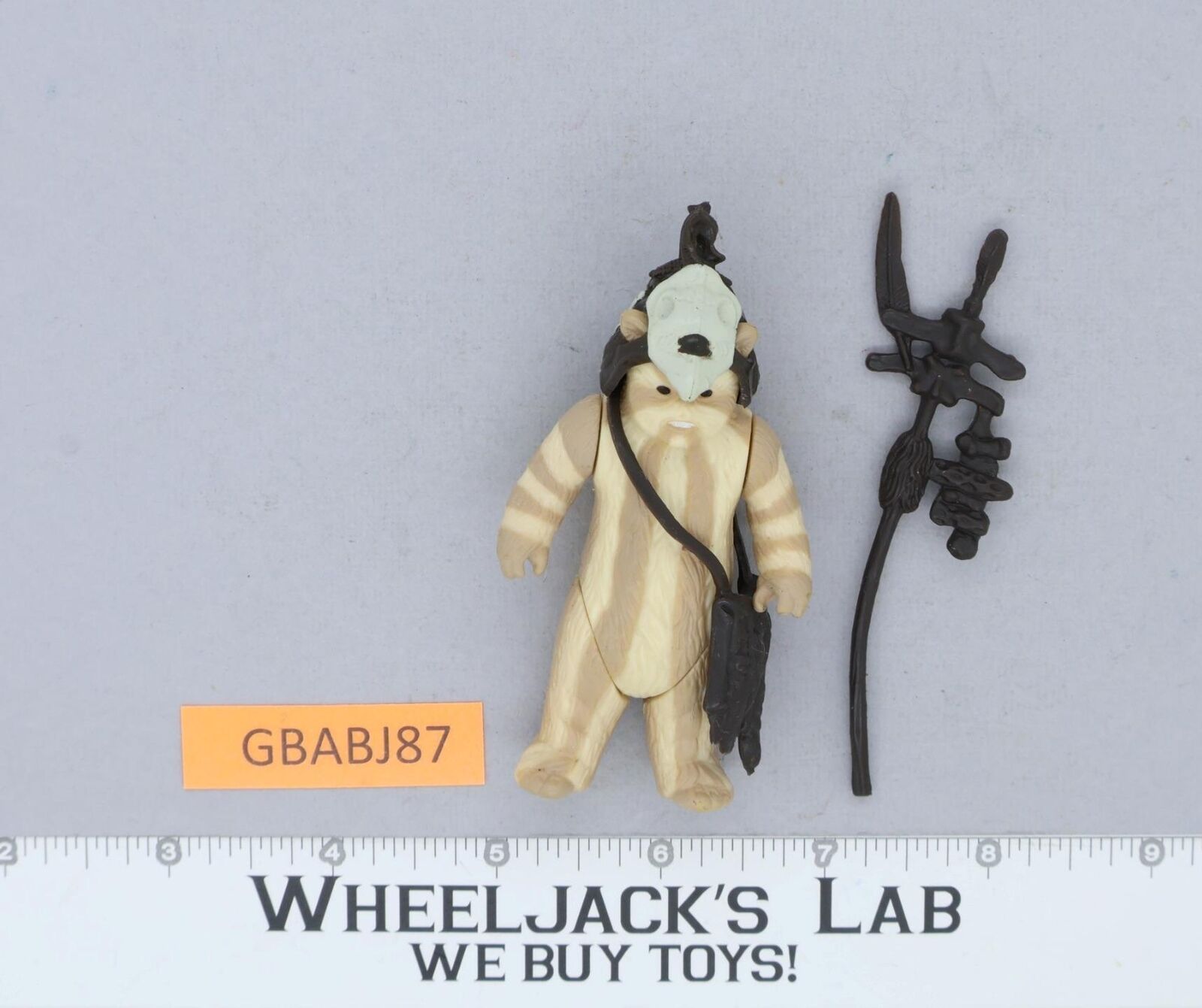 Logray Ewok 100% Complete Star Wars ROTJ 1983 Vintage Kenner NO REPRO ...