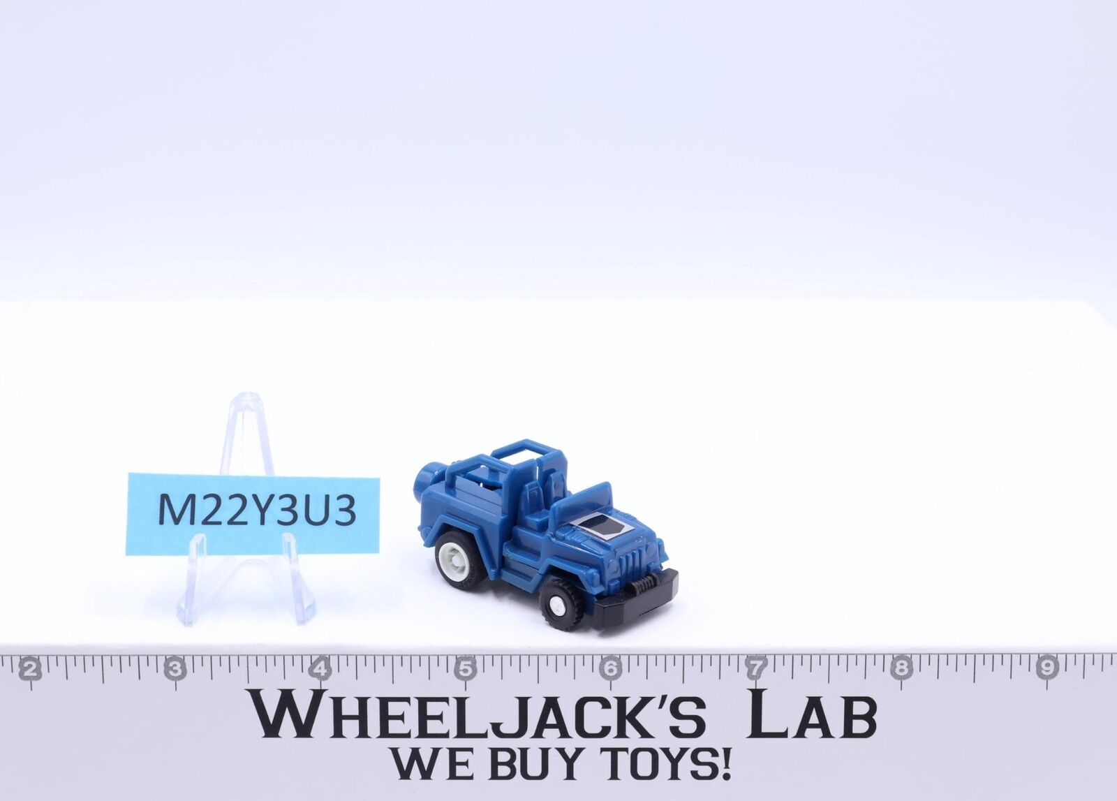 Minispy BLUE Jeep 100% Complete 1985 G1 Transformers Vintage Action ...