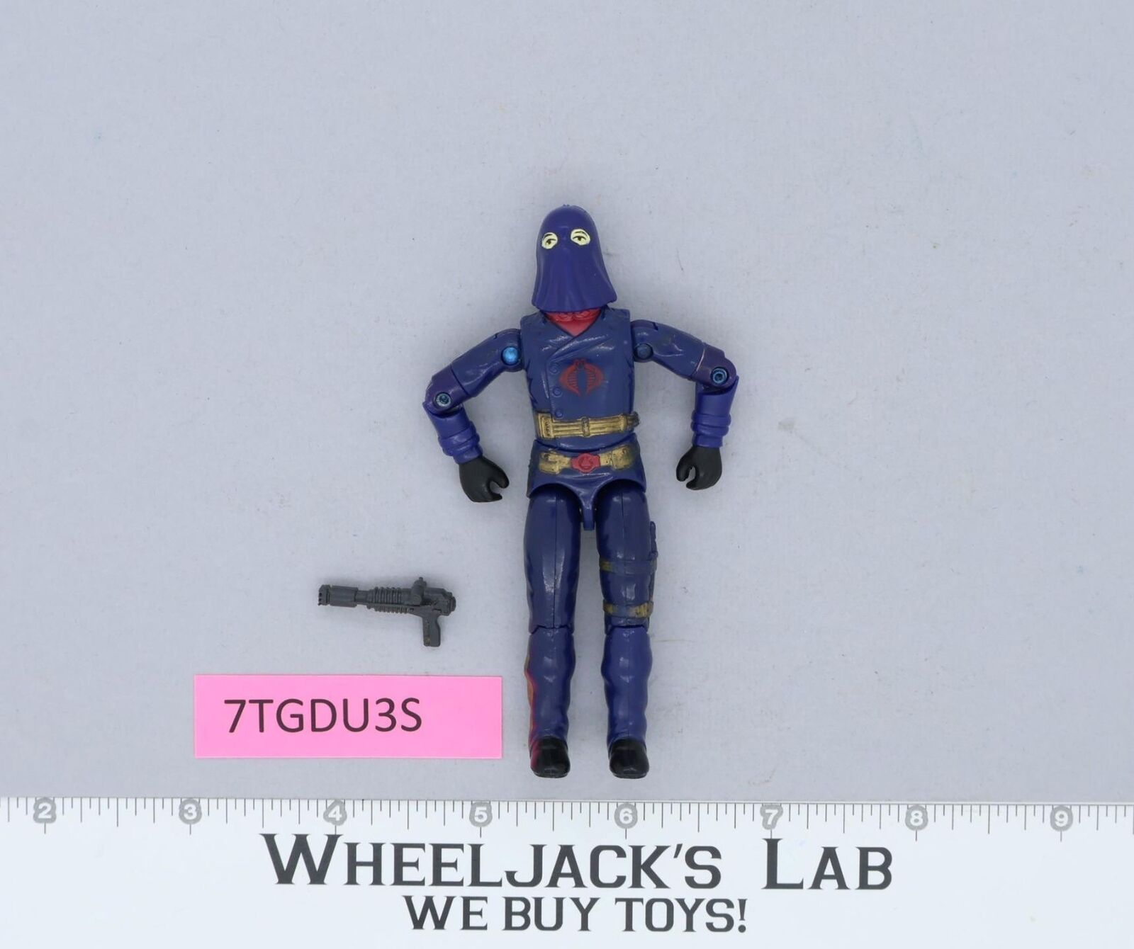 Cobra Commander V2 MAIL AWAY 100% Complete G.I. Joe 1984 Hasbro Vintage ...