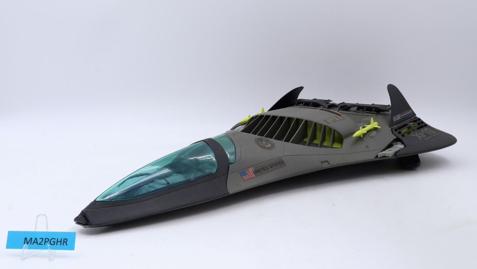 Phantom X-19 Stealth Fighter Complete GI Joe 1988 Hasbro Action Figure ...