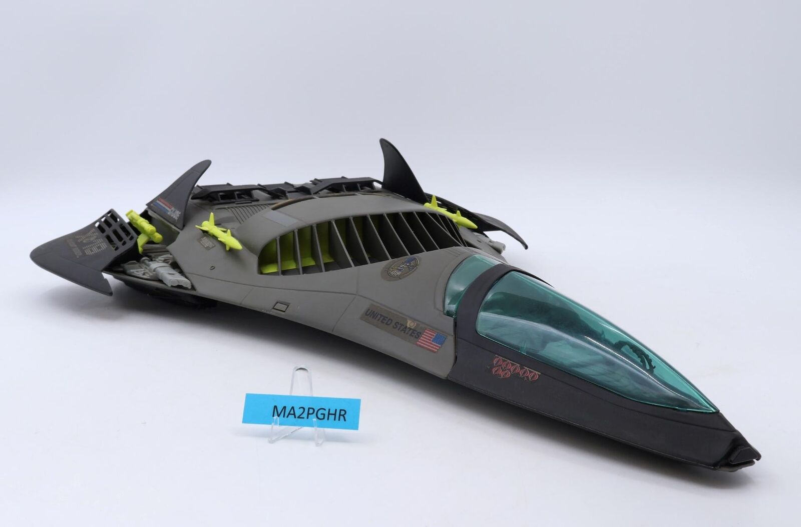 Phantom X-19 Stealth Fighter Complete GI Joe 1988 Hasbro Action Figure ...