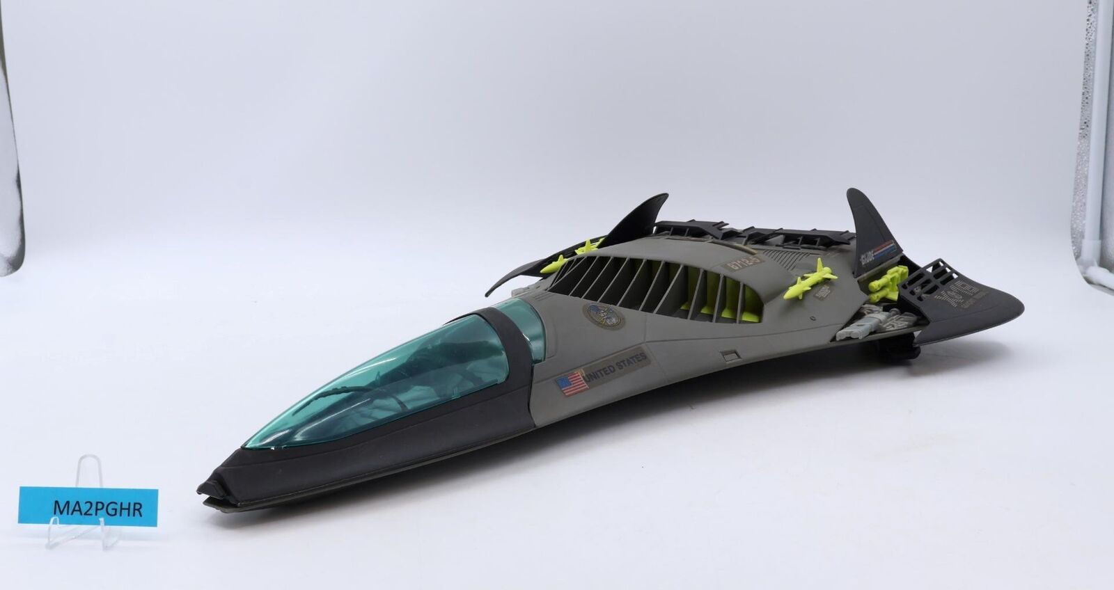 Phantom X-19 Stealth Fighter Complete GI Joe 1988 Hasbro Action Figure ...