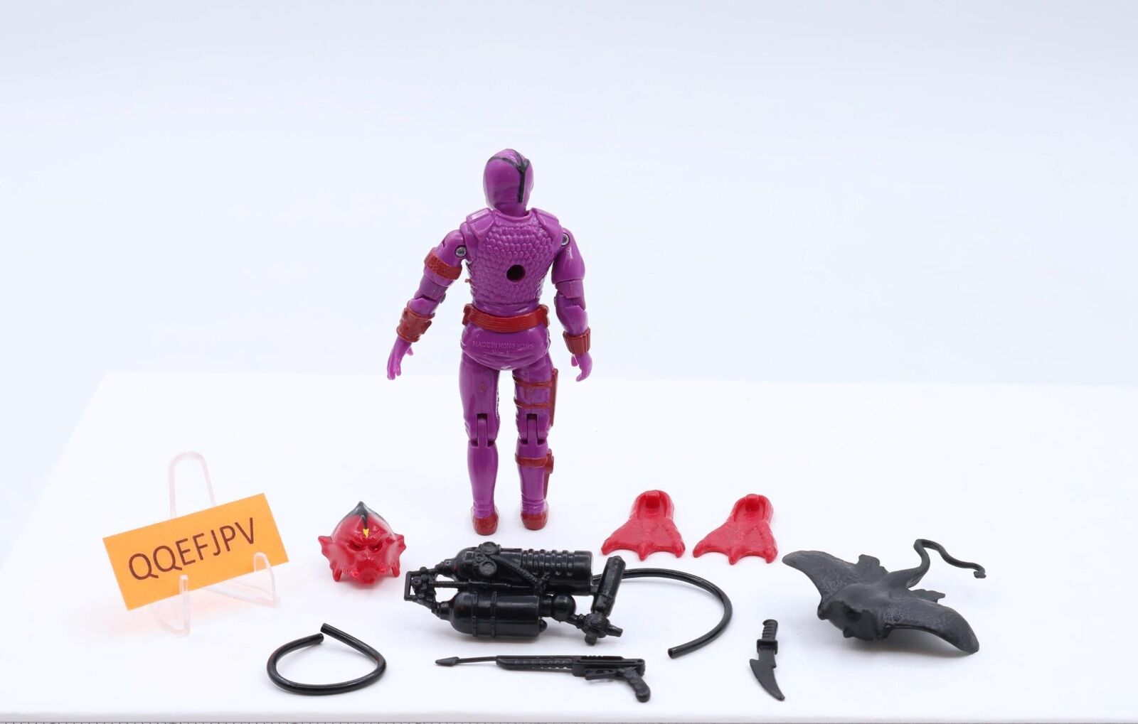 Hydro-Viper V1 Complete W/ Cardback G.I. Joe 1988 Hasbro Vintage Action ...