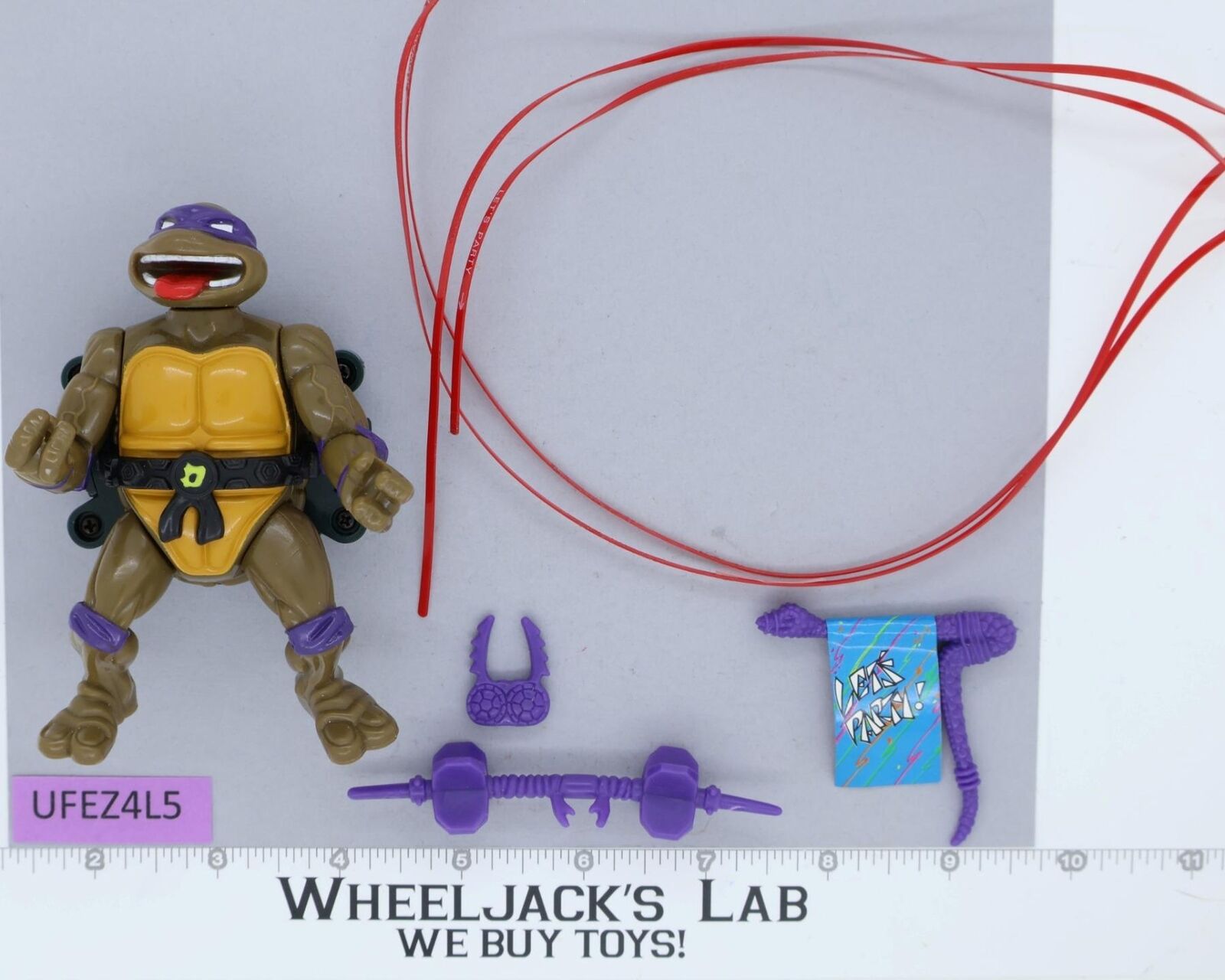 Talking Turtle Donatello 1991 TMNT Teenage Mutant Ninja Turtle Vintage ...