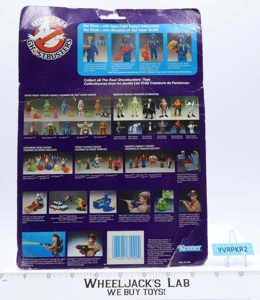 Ray Stantz Super Fright Features The Real Ghostbusters 1986 Kenner MOSC ...