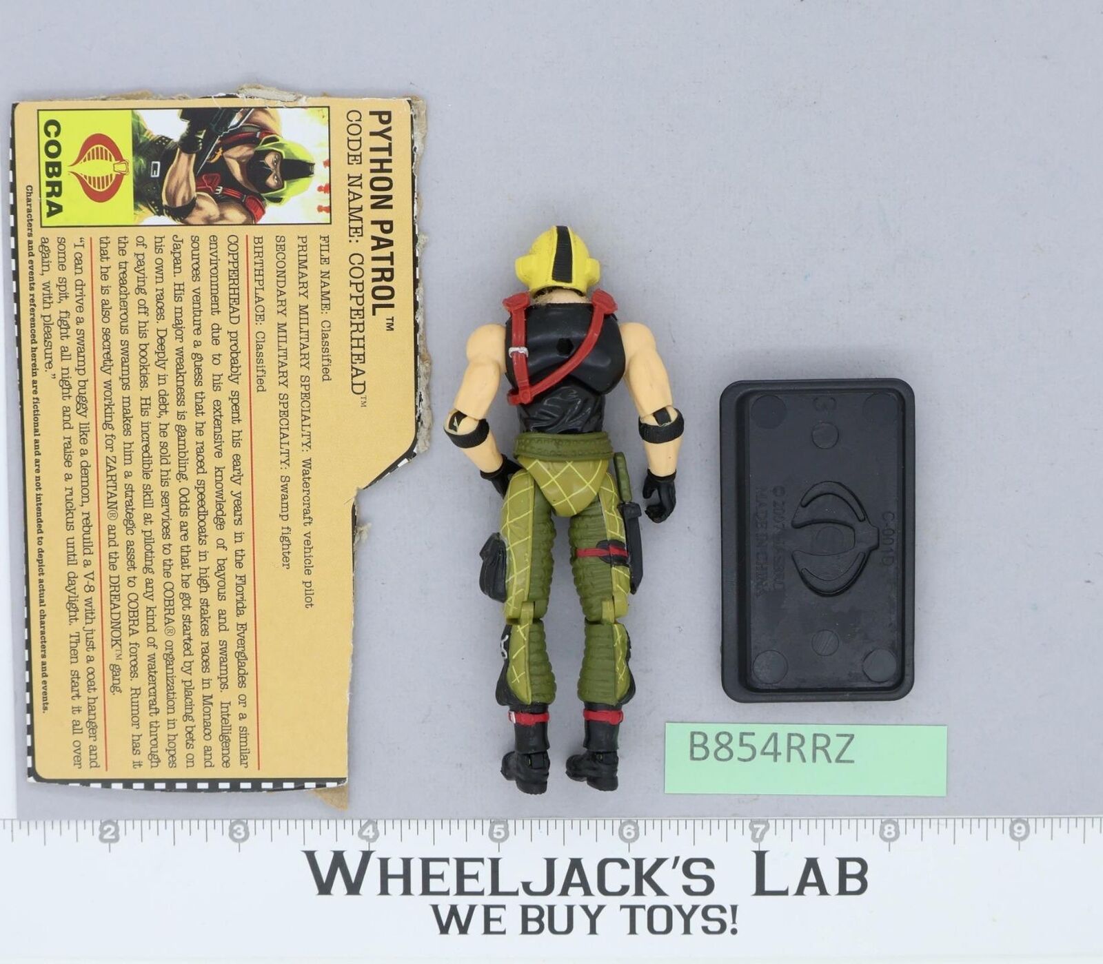 Copperhead V5 100% Complete GI Joe Python Patrol 2009 Hasbro Action ...