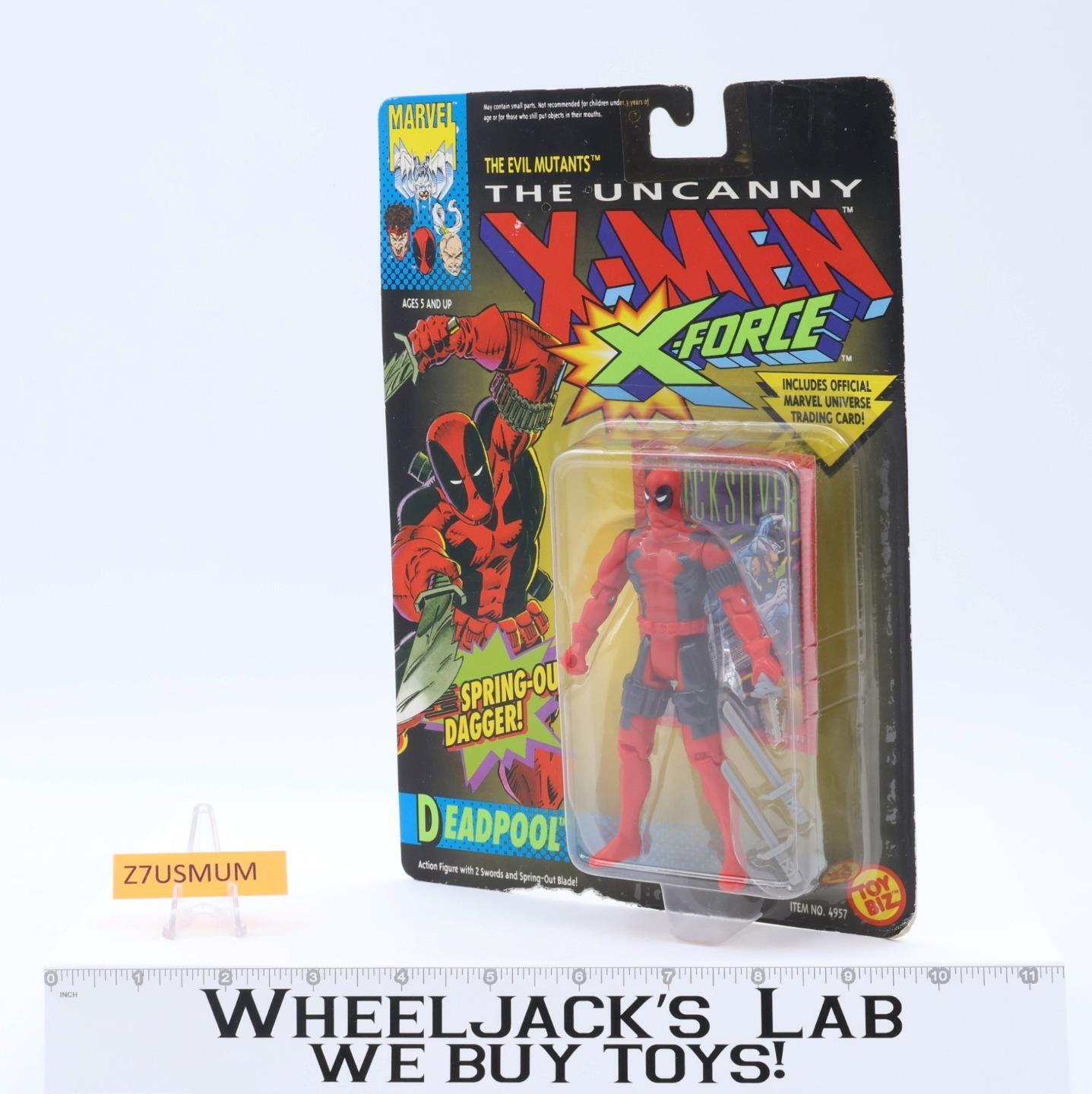 Deadpool The Uncanny X-Men X-Force The Evil Mutants Toybiz MOSC 1993 ...