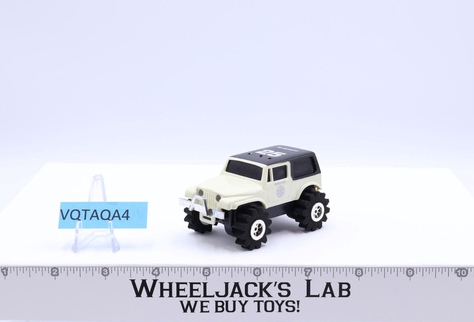 Sheriff Jeep Renegade 4x4 STOMPER 1980's Schaper Vintage Toy Car *WORKS ...