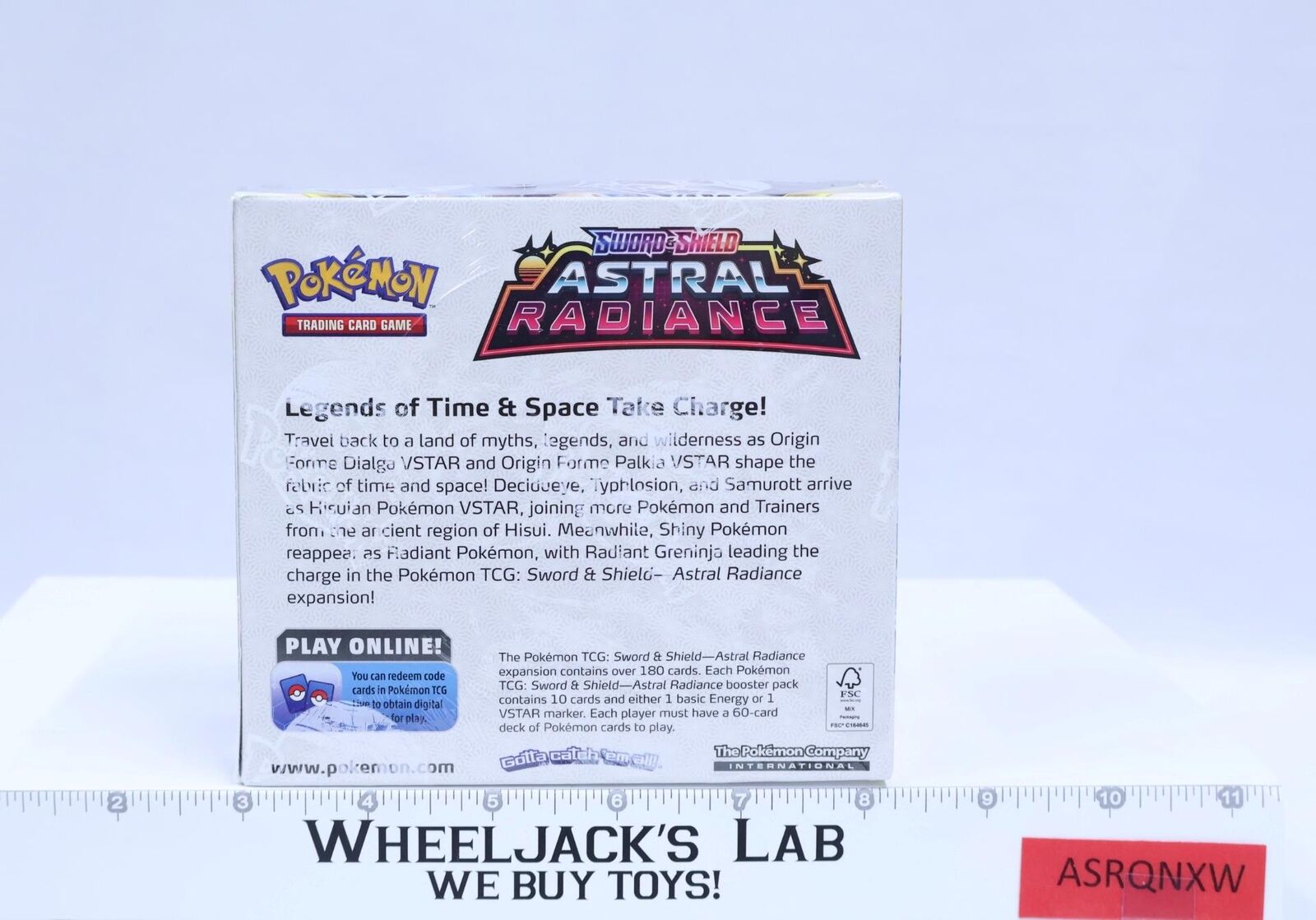 Astral Radiance Booster Box of 36 Sword & Shield 2022 Pokémon NEW ...