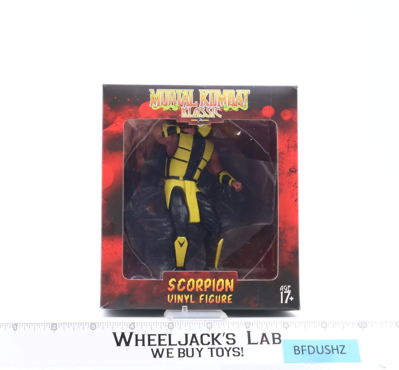 Scorpion Mortal Kombat Klassic Culturefly Vinyl Action Figure NEW ...