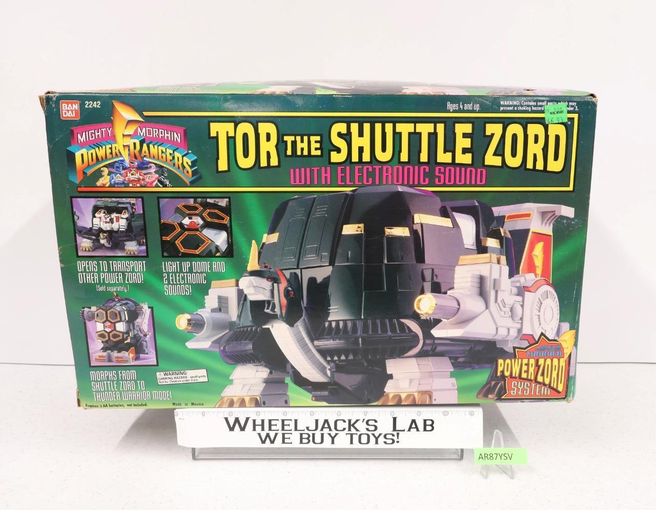 Tor the Shuttle Zord Complete WORKS Mighty Morphin Power Rangers 1994 ...
