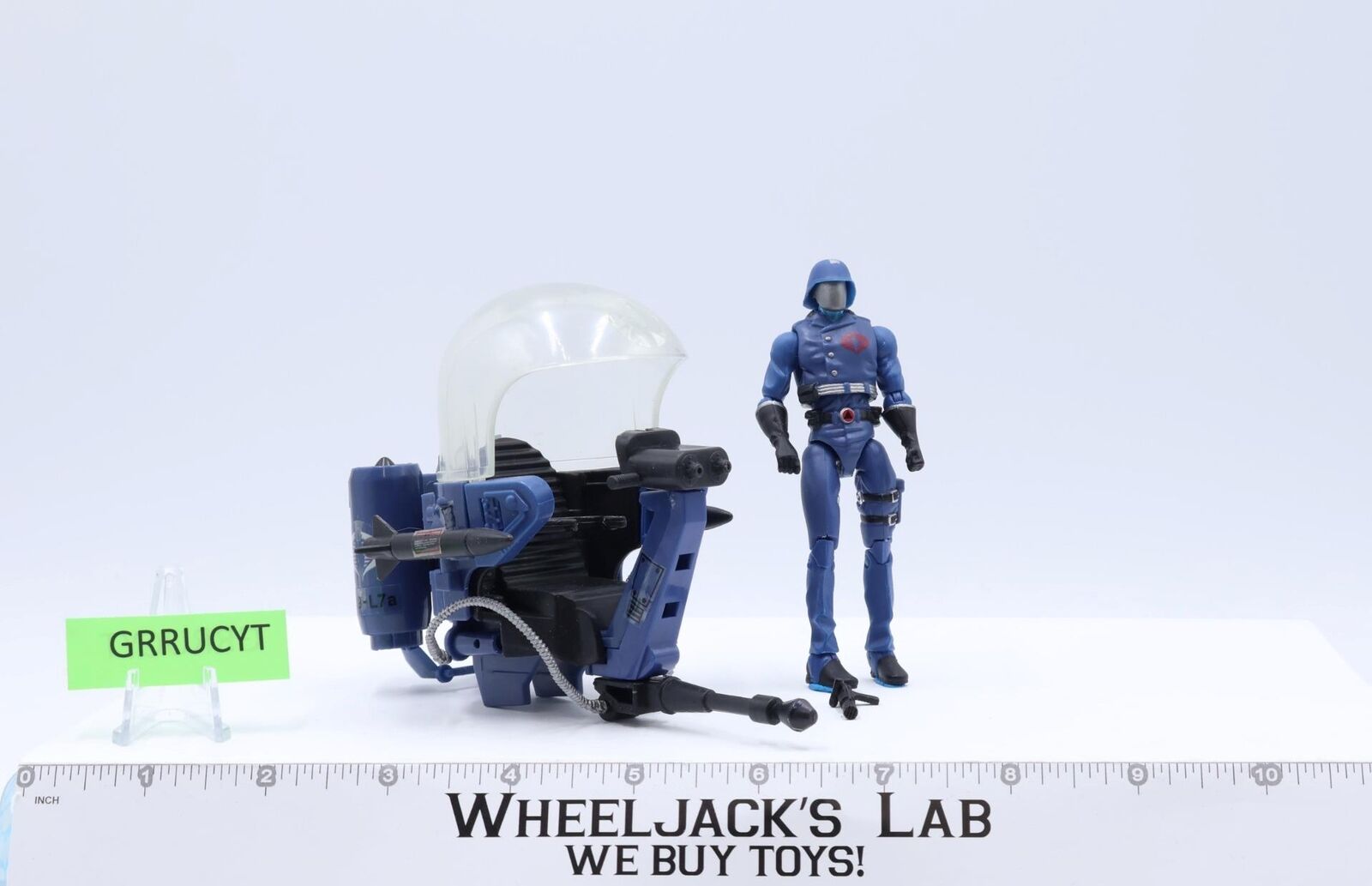 Cobra Flight Pod & Cobra Commander 100% Complete G.I. Joe 2008 Hasbro ...