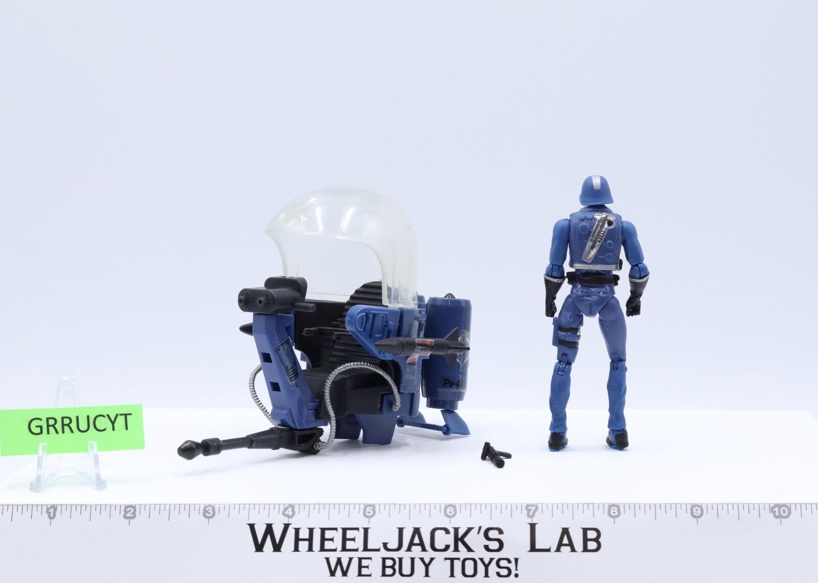 Cobra Flight Pod & Cobra Commander 100% Complete G.I. Joe 2008 Hasbro ...