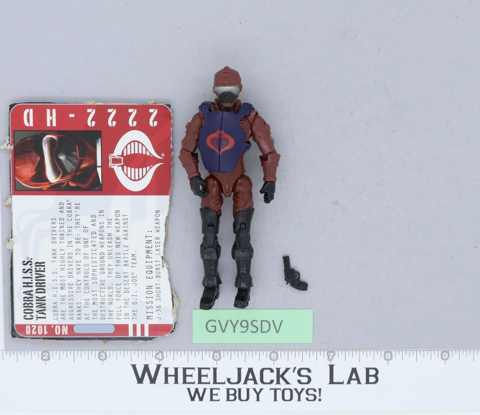 Cobra HISS Tank Driver GI Joe Pursuit of Cobra 2010 Hasbro Action ...