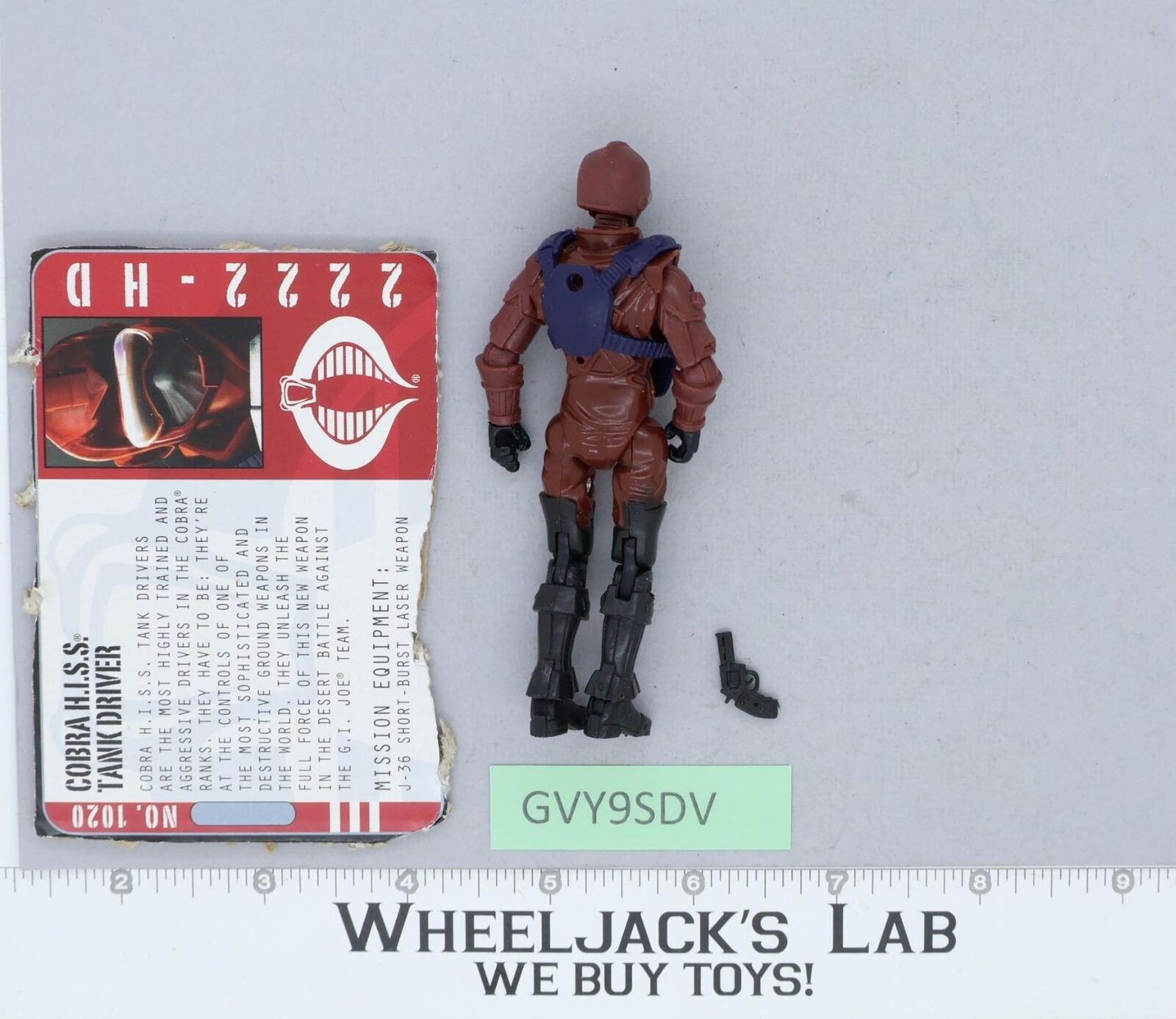 Cobra HISS Tank Driver GI Joe Pursuit of Cobra 2010 Hasbro Action ...