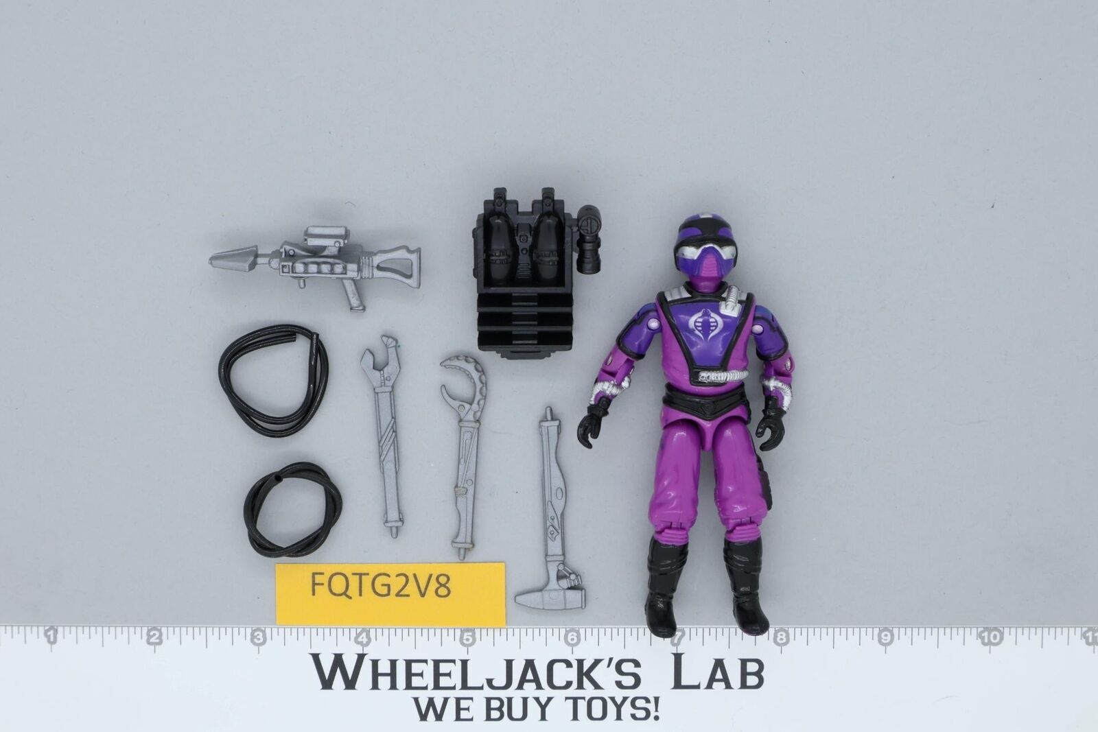 Techno-Viper V1 100% Complete 1987 G.I. Joe Hasbro Vintage Action ...