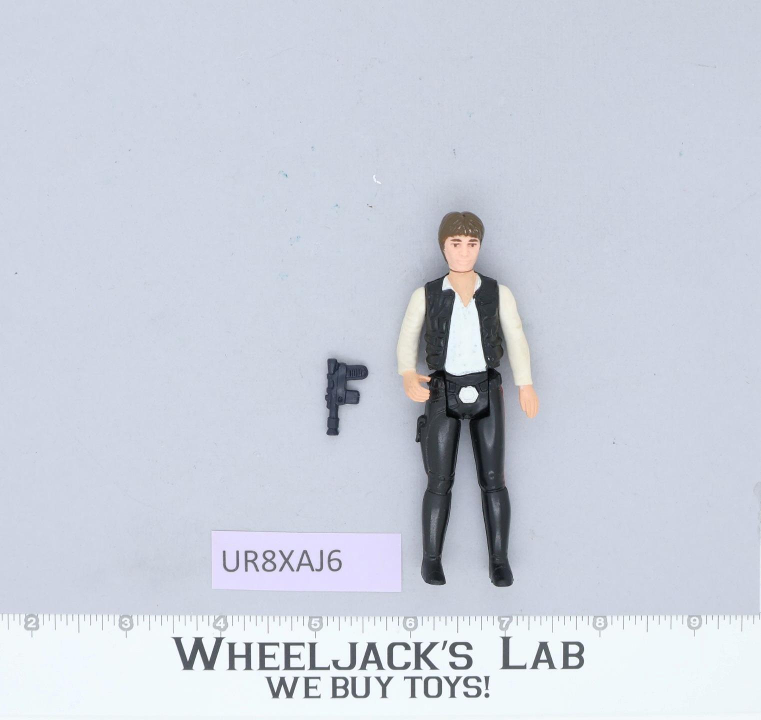 Han Solo BIG HEAD 100% Complete Star Wars 1977 Kenner Action Figure NO ...