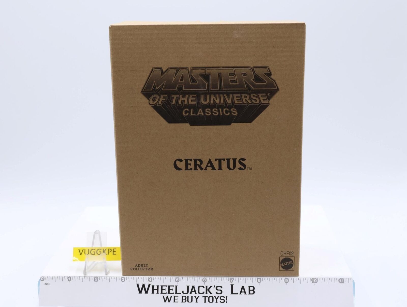 Ceratus w/ Mailer MOSC NEW He-Man Classics MOTUC 2015 Mattel Action ...