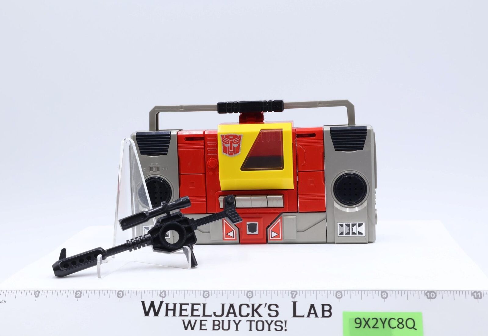 Blaster 100% Complete 1985 Vintage G1 Transformers Boombox Action ...
