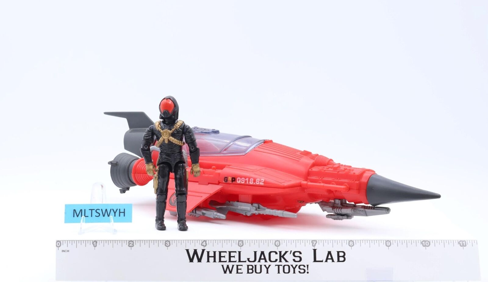 Cobra Stellar Stiletto W/Star Viper 100% Complete 1988 GI Joe Hasbro ...