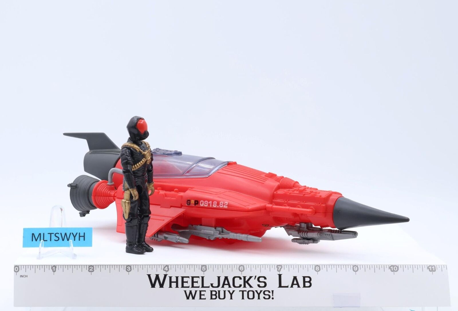 Cobra Stellar Stiletto W/Star Viper 100% Complete 1988 GI Joe Hasbro ...