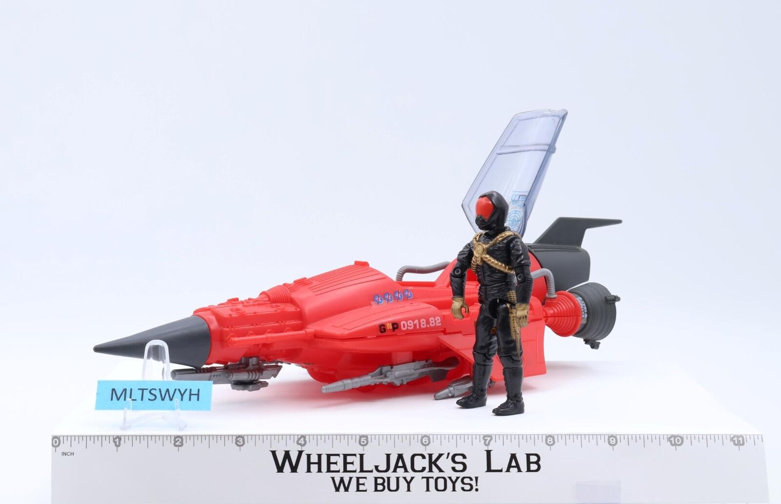 Cobra Stellar Stiletto W/Star Viper 100% Complete 1988 GI Joe Hasbro ...